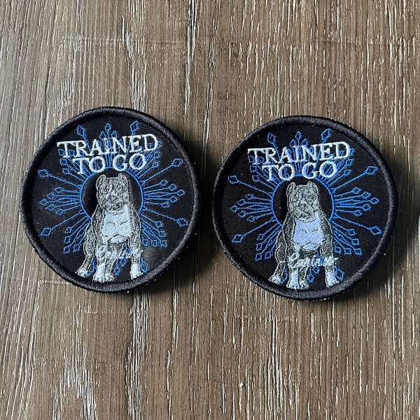 1 Patch, 3 Inch Diameter Patch, Your Custom Text, Sew On - Etsy