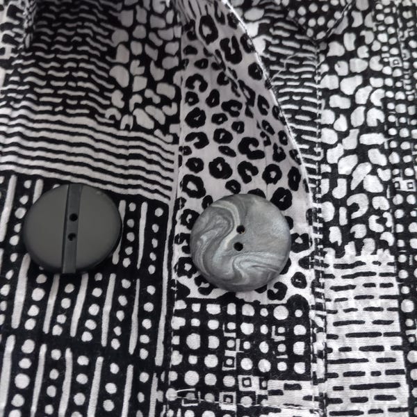 1 1/2 Inch Button, 1 1/4 Inch, Organic Button, Large Handmade Buttons ...