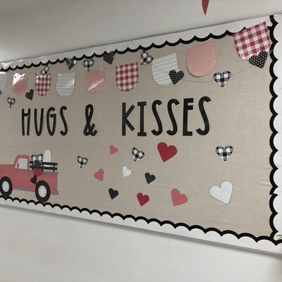 Loads of Love Valentines Truck February Bulletin Board Kit - Etsy