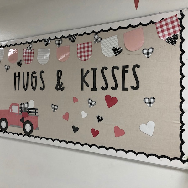 Loads of Love - Valentines Truck - February Bulletin Board Kit - Etsy