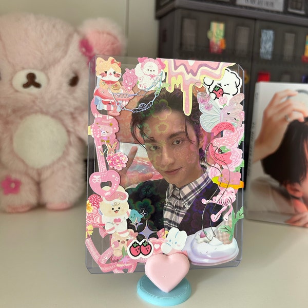 DIY Toploader Deco Kit read Description Kpop Bts Stationary Coquette ...