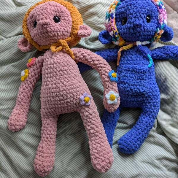 Whimsy Folks Crochet Pattern / Crochet Pattern / Forest People Crochet ...