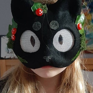 Grey Maine Coon Hand Painted Felted Therian Cat Mask - Etsy UK