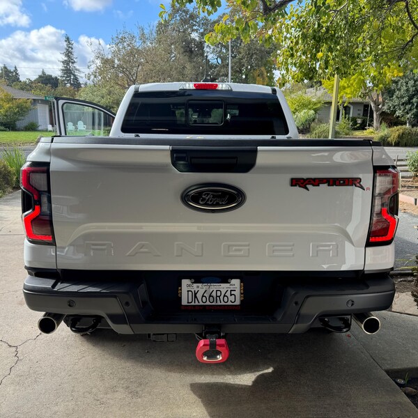 2024-2025 Ford Ranger Raptor Tailgate Inlays - Vinyl Decals Stickers ...