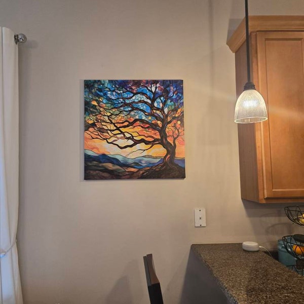 Abstract Deer Painting Print Stag Portrait Canvas Wall Art Wildlife Art ...