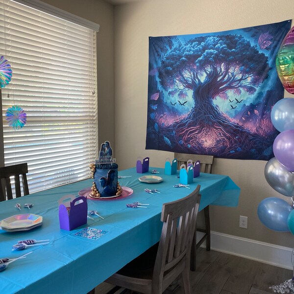 Tree of Life Pandora Tapestry | Avatar Tree of Souls Tapestry | Avatar ...
