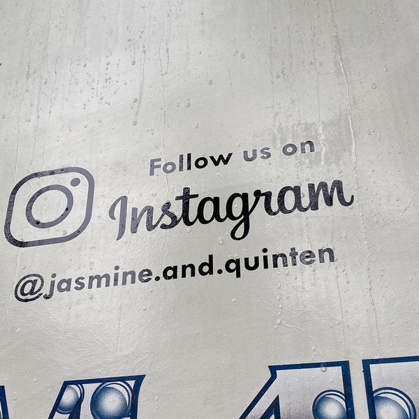 FOLLOW US INSTAGRAM | Social Media Tag Name | Business Shop Owner ...