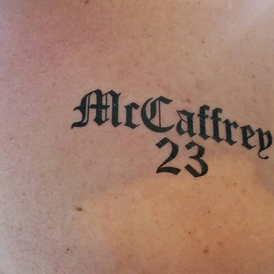 Customized Temporary Tattoos Fake Tattoos Your Words Set of 2 - Etsy