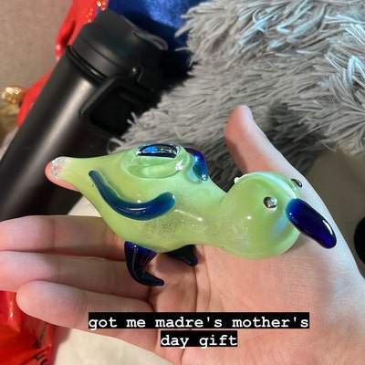 Parrot Pipe Glass Unique Smoking Pipes 5 100GR - Etsy