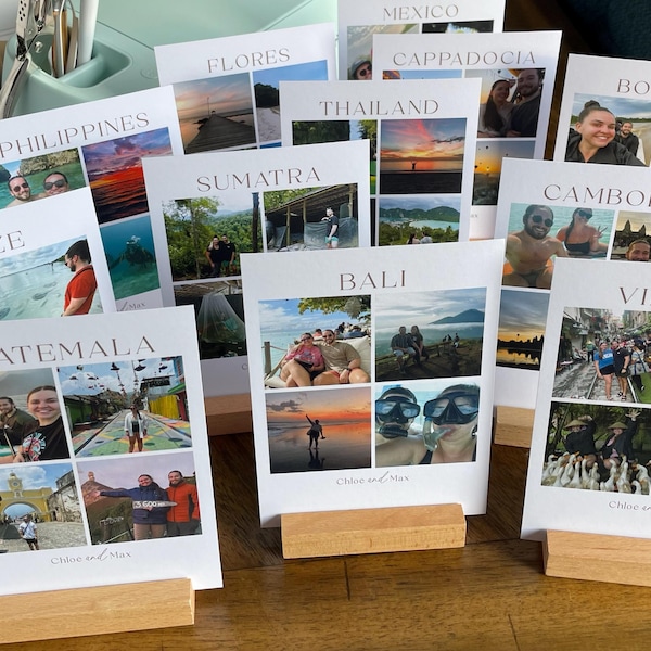 Wedding Photo Table Numbers & A1 Table Plan Bundle, Menu, Event Table ...