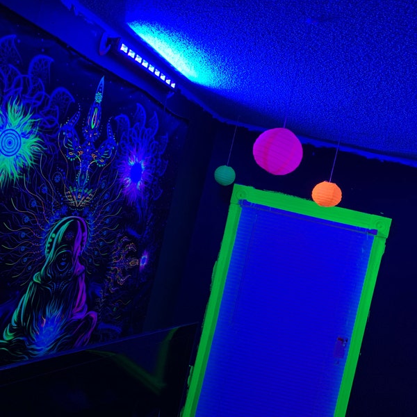 Yoga Home Deco, Meditation Art Tapestry, Spiritual Wall Painting ...