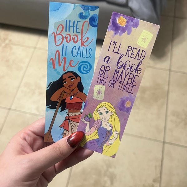 I’ll Read A Book or Maybe Two or Three Bookmark - Etsy