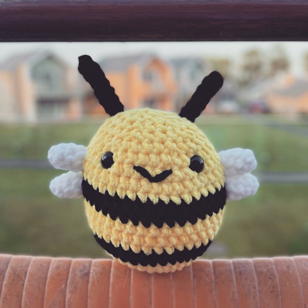 Crochet Bee Pattern Amigurumi Bee Pattern Plush Bee Crochet Pattern ...