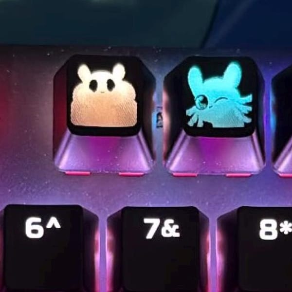 Rainworld Keycap Set, Backlit (4) - Etsy