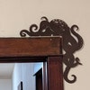 Octopus Door Frame Topper Metal | Door Frame Corner Sign | Metal Wall ...
