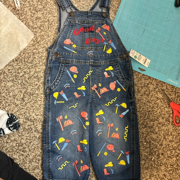 Funny Good Guy Pattern Chuck Overalls Png/ai/svg Editable Files ...