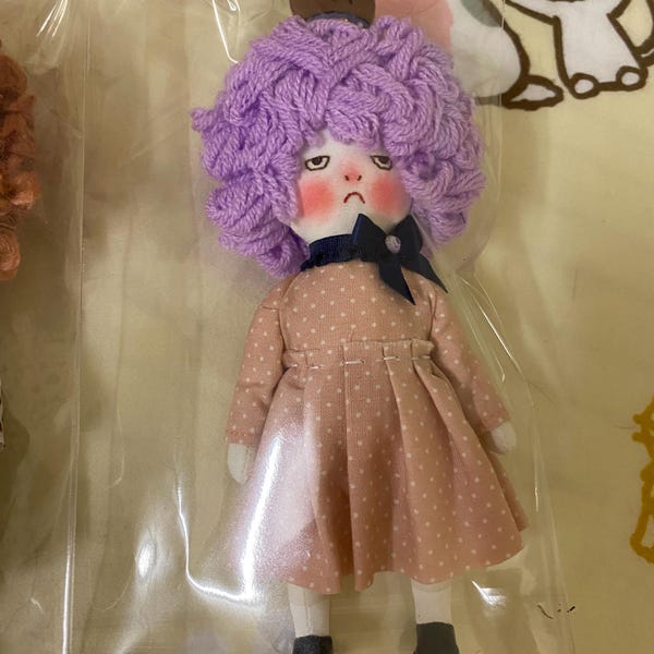 Handmade Grumpy Mermaid Doll - Etsy