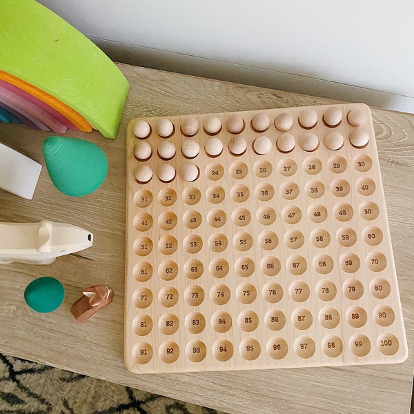 The Original Hundred Board Hundred Frame 100 Board Counting Board ...