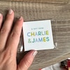 Kid's Gift Stickers, Square Stickers, Personalized Stickers, Vinyl ...