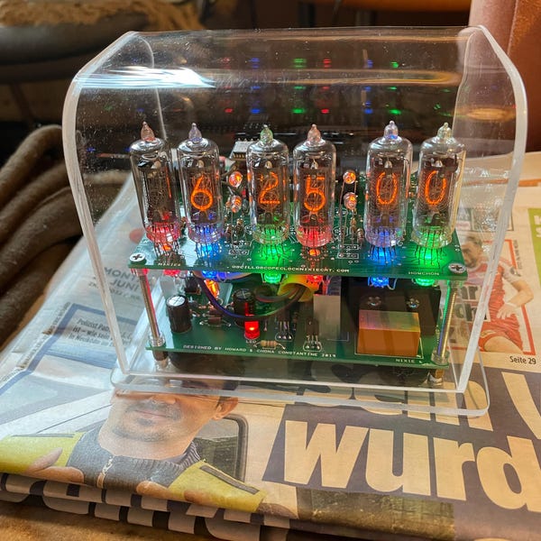 World's Smallest Oscilloscope Clock Scope Clock Cathode Ray Tube, With ...