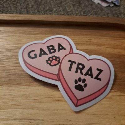 Gaba Traz Vinyl Sticker / Veterinary Meds / Veterinary Medicine Vinyl ...
