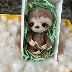 Custom Micro Baby Dragon in Walnut. Dollhouse Miniature Tiny Dragon ...