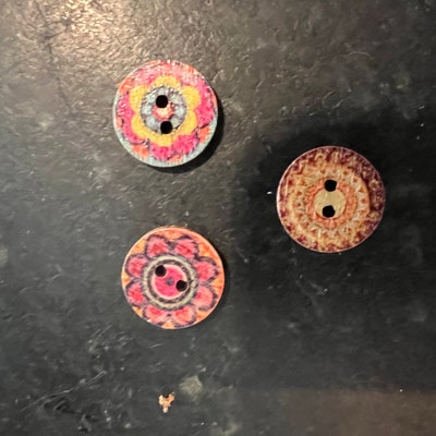 Pink Flower Shank Buttons Plum Flower-shape Japanese Sakura - Etsy