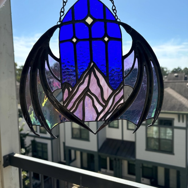 Velaris (ACOTAR) Stained Glass Suncatcher/wall Hanging - Etsy