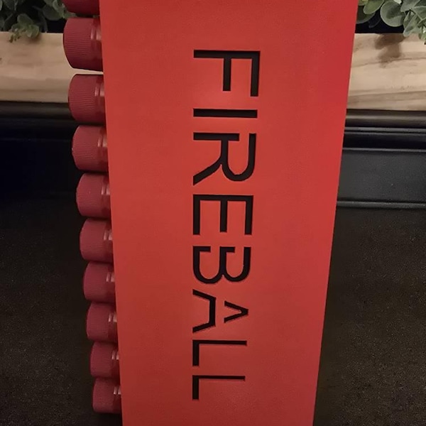 Fireball Shot Dispenser - Magnetic, Wall Mount, & Bar Top - Etsy