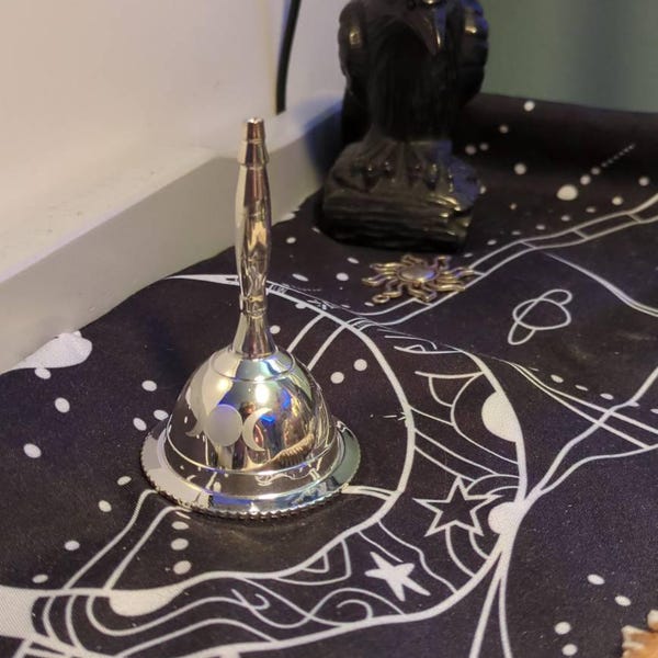 Witches Broom of Protection Amulet~ Black Obsidian and Sterling Silver ...