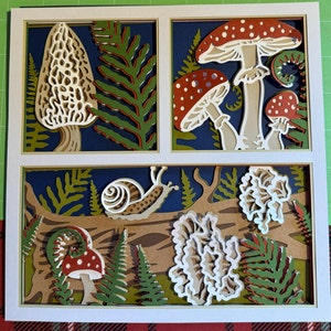 3D Layered Highland Cow SVG PDF EPS, Layered Cow Svg, Layered Papercut ...