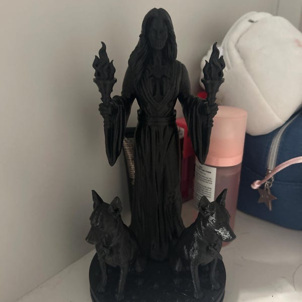 Hecate Statue | Greek Mythology Goddess, Home Mini Altar, Witch Tarot ...