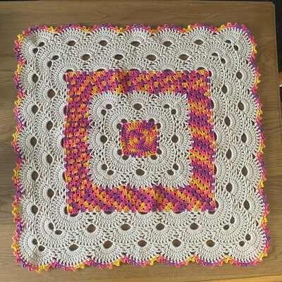 Grandma's German Shells Blanket Pattern / PDF Instant Download ...