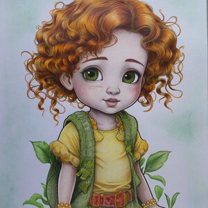 Adorable Baby Angels Coloring Book Printable Coloring Page for - Etsy