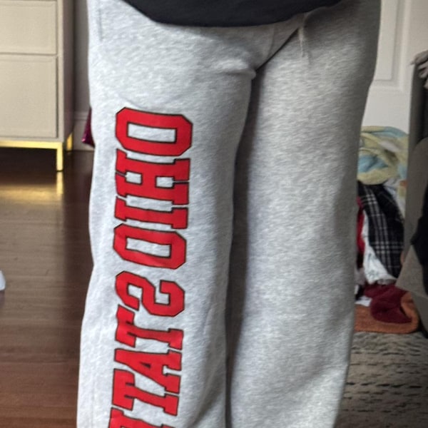 Custom College, Team, Cheer, Sorority Varsity Straight Leg Sweatpants ...