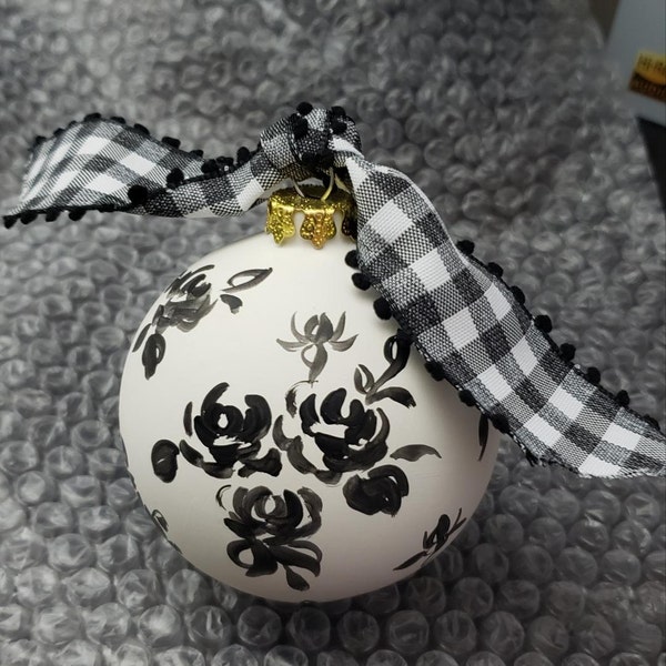 Hand Painted Ornaments - Etsy