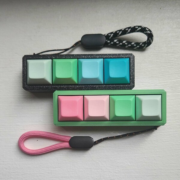 Mechanical Switch Clicky Fidget 105 Colors, 1 Key Mochi Keychain ...
