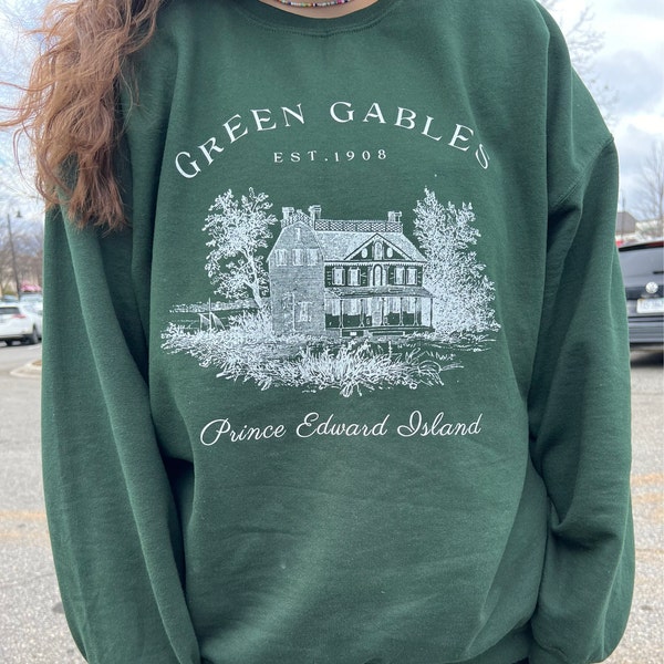 Anne With an E Sweatshirt Anne of Green Gables Sweatshirt Bookish ...