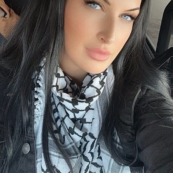 Palestine Arab Scarf, Woven Stitched, NOT Printed,unique Keffiyeh ...