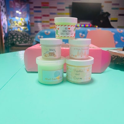 Slime Pink Lemonade Glossy Slime by Sofia 702 Slime Shop Scented Slime Charms Kids Toy Lemonade ...