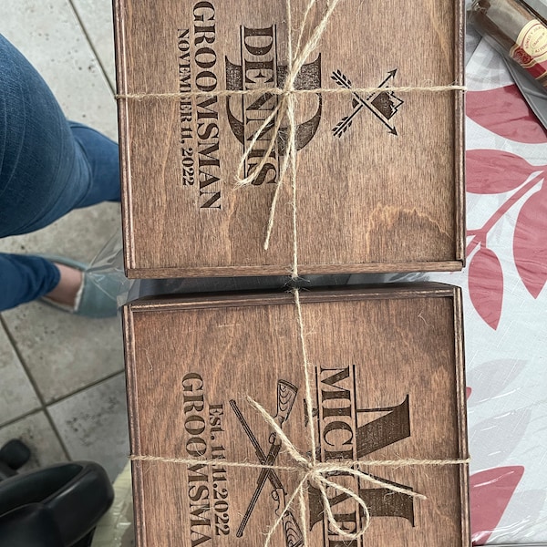 Groomsmen Gift Box, Groomsmen Proposal, Best Man Proposal, Father of ...