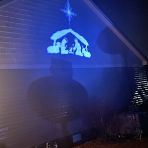 Nativity Scene Projector for Christmas Outdoor Lighting by Beffy Arts ...