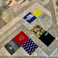 Pathways 2023 Queen Grey-blue Colourway Quilt Pattern, Contemporary ...