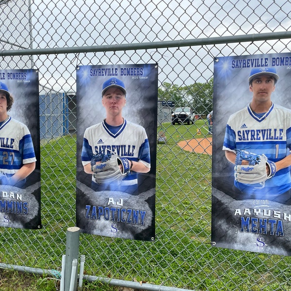 Custom Vinyl Graduation Banner – Baseball, Softball Senior Night - Etsy