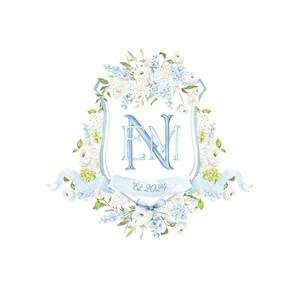 Custom Wedding Crest Custom Crest Wedding Crest Wedding Logo ...