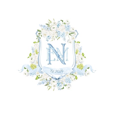 Custom Wedding Crest Custom Crest Wedding Crest Wedding Logo ...