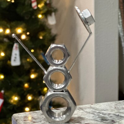 Nutty Snowman - Etsy