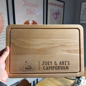 Campervan Campsite Pitch Reserved Sign Personalised Camper Van Sign ...