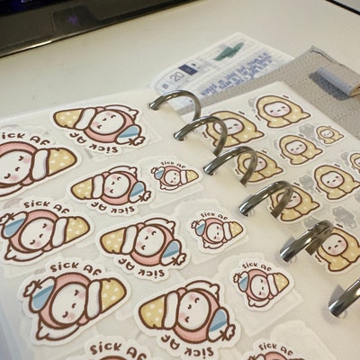Not Feeling Well Planner Stickers/ Sick Digital Planner - Etsy