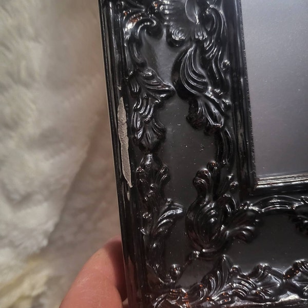 Renaissance, Ornate Obsidian Black Picture Frame, 1.75" Wide, 35 Common ...